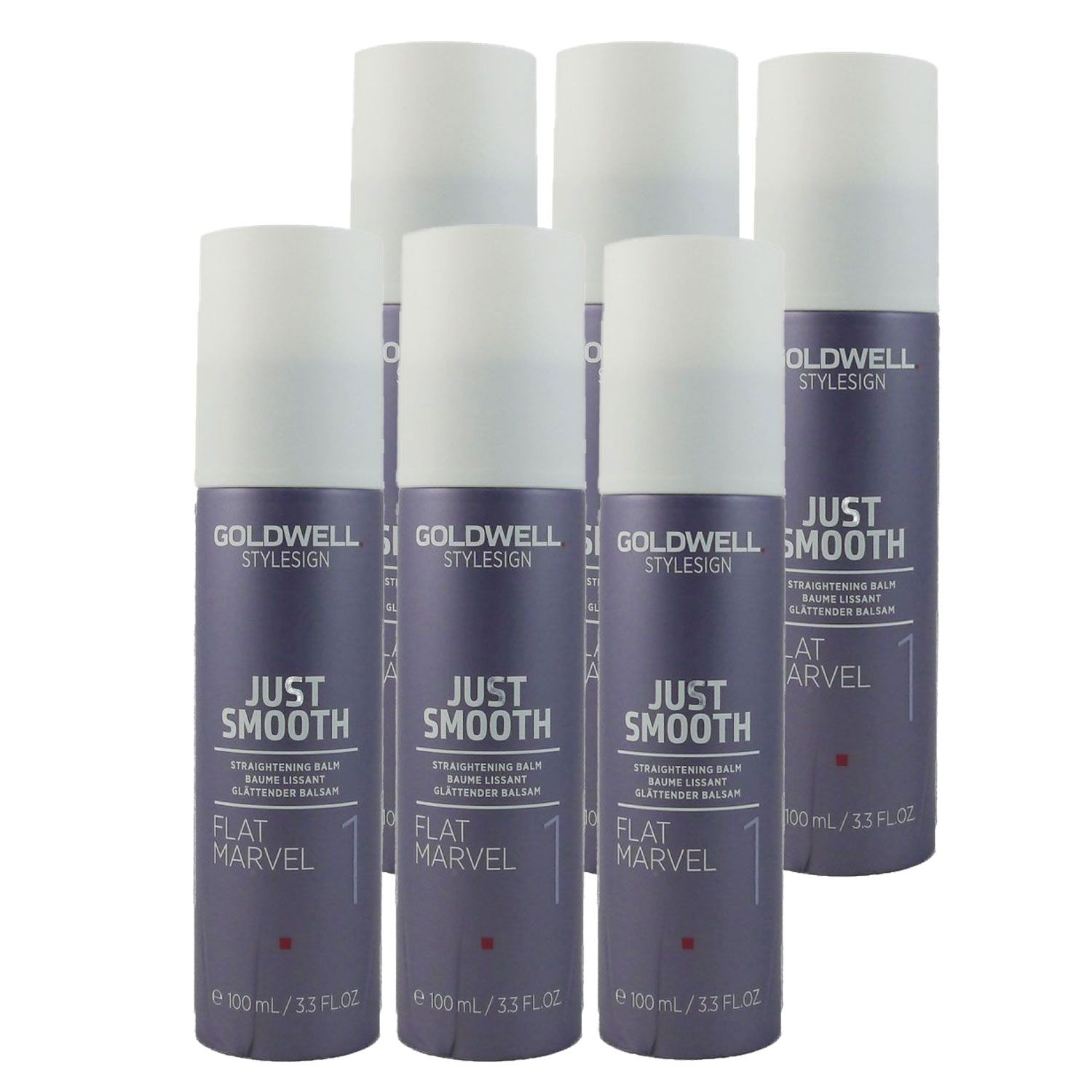 Goldwell Stylesign Just Smooth Flat Marvel 6 x 100 ml S