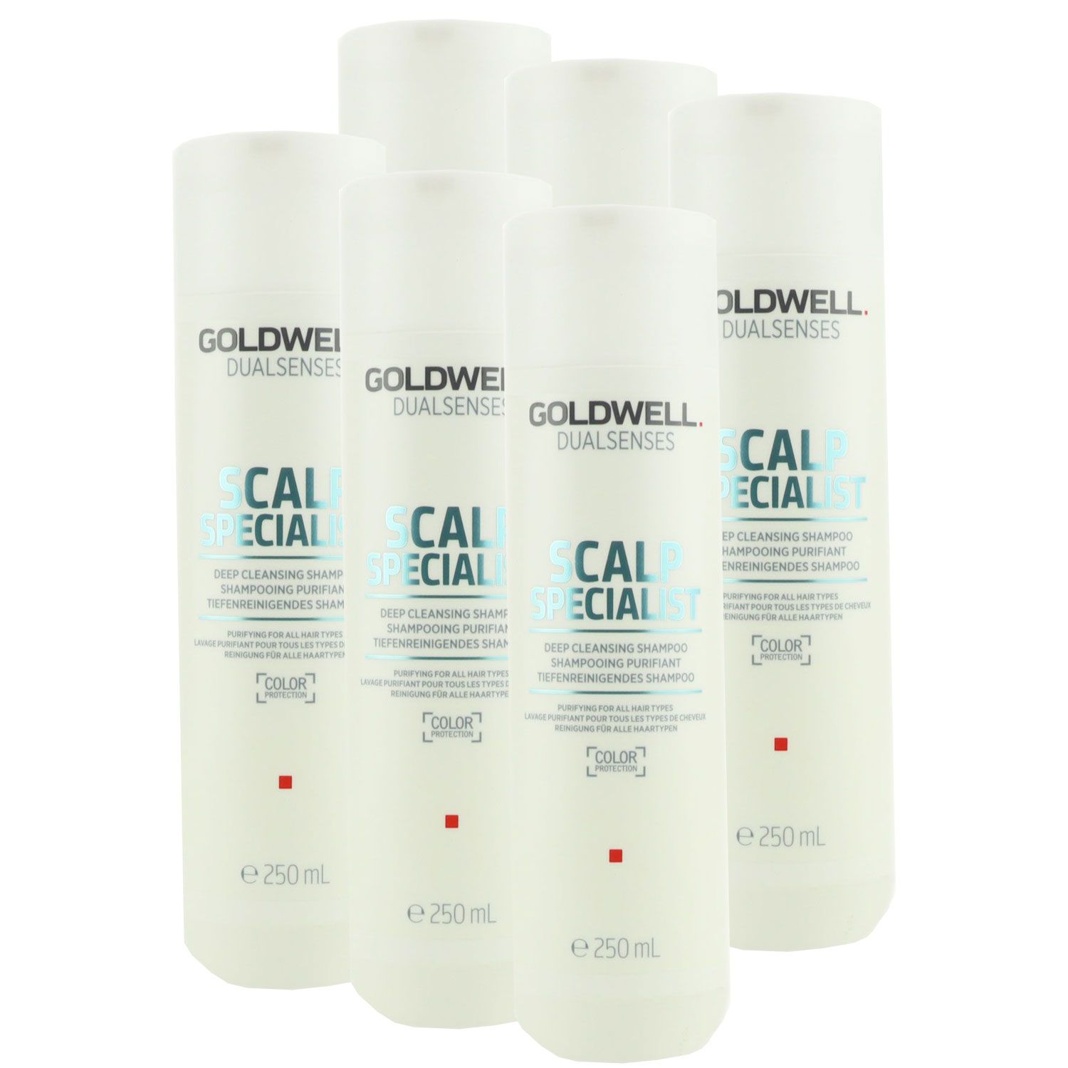 Goldwell DS Scalp Specialist 6 x 250 ml Deep Cleansing