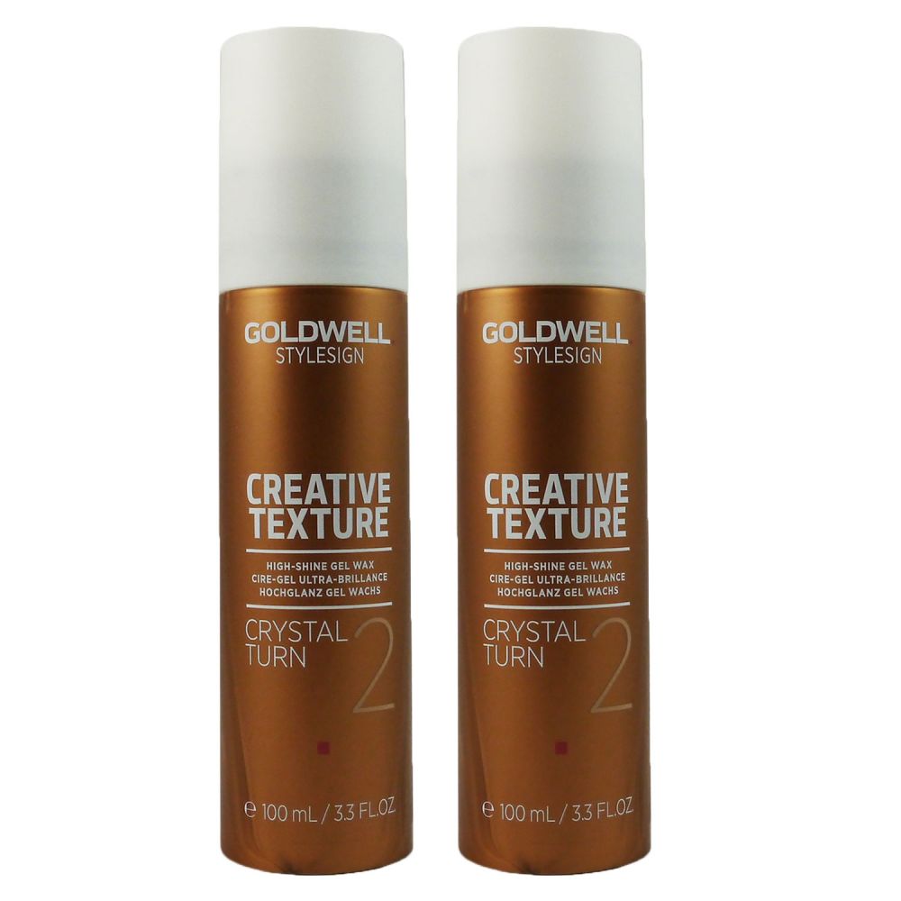 Goldwell Stylesign Creative Texture Crystal Turn 2 x 100 ml Gelwachs ...