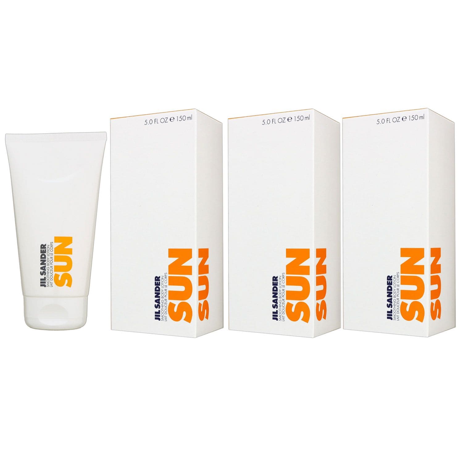 Jil Sander Sun Women - Woman 3 x 150 ml Bodylotion