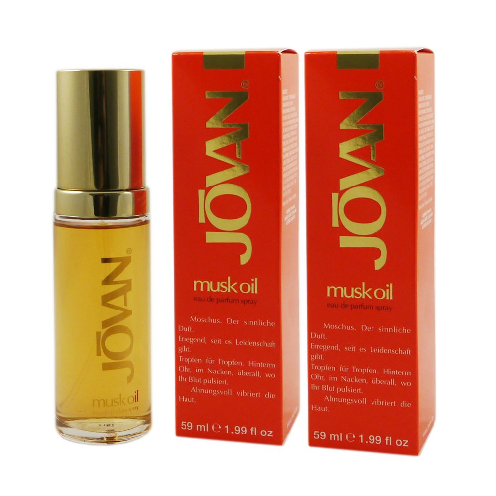 Jovan Musk Oil Woman - Women 2x59 ml Eau de Parfum EDP bei Riemax