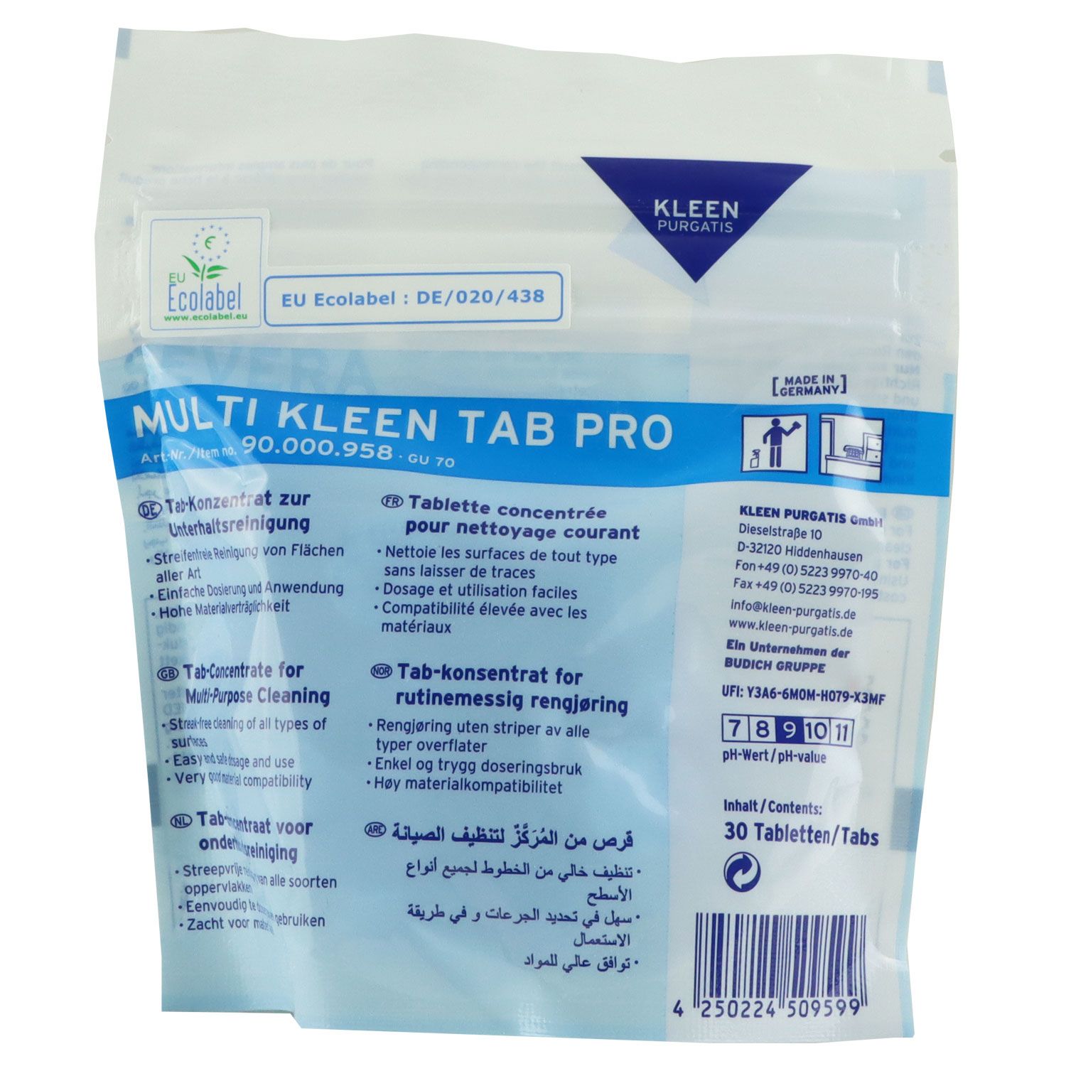 Kleen Purgatis Severa Multi Kleen Tab Pro 30 Tabs pro Packung bei Riemax