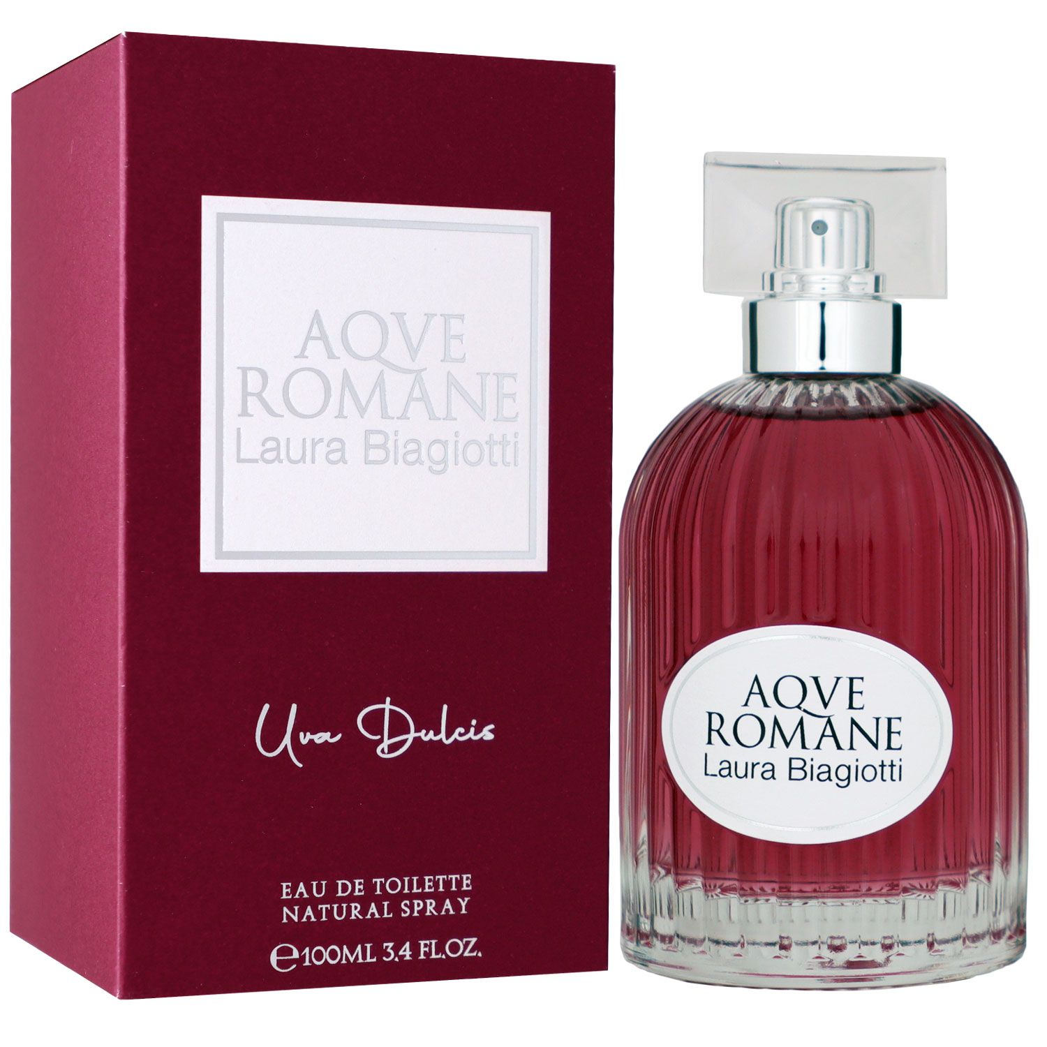 Laura Biagiotti Aqve Romane Uva Dulcis 100 ml Eau de Toilette EDT ...