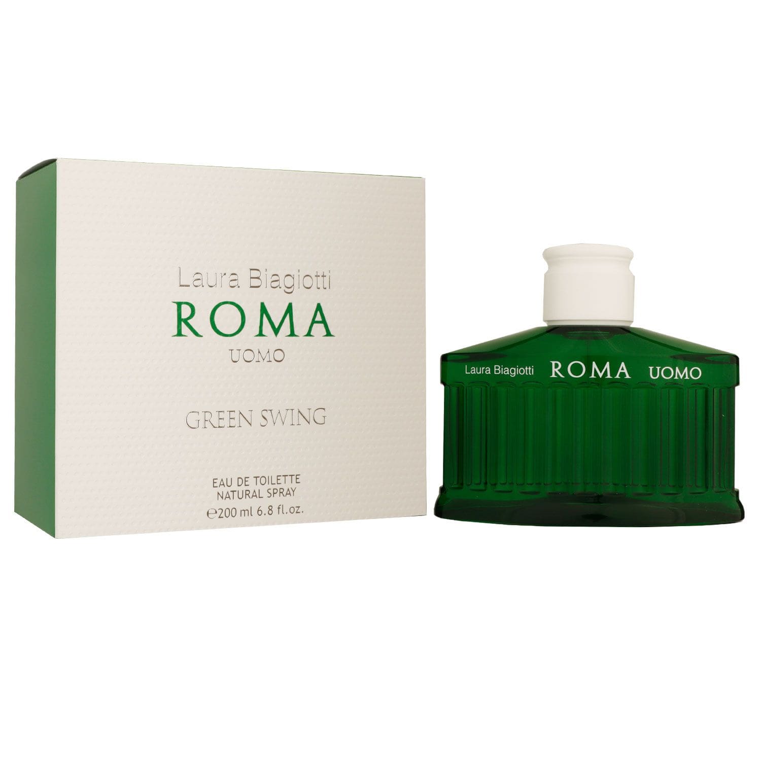 Laura Biagiotti Roma Uomo Green Swing 200 ml Eau de Toilette EDT ...