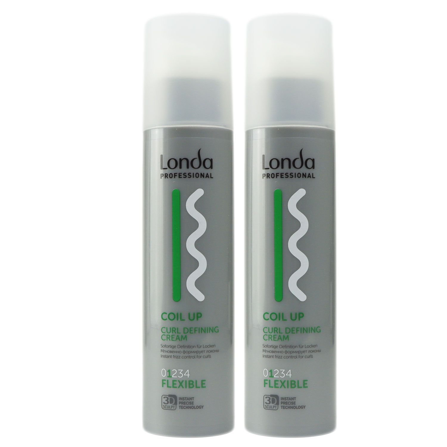 Londa Professional Coil Up 2 x 200 ml Lockencreme Set