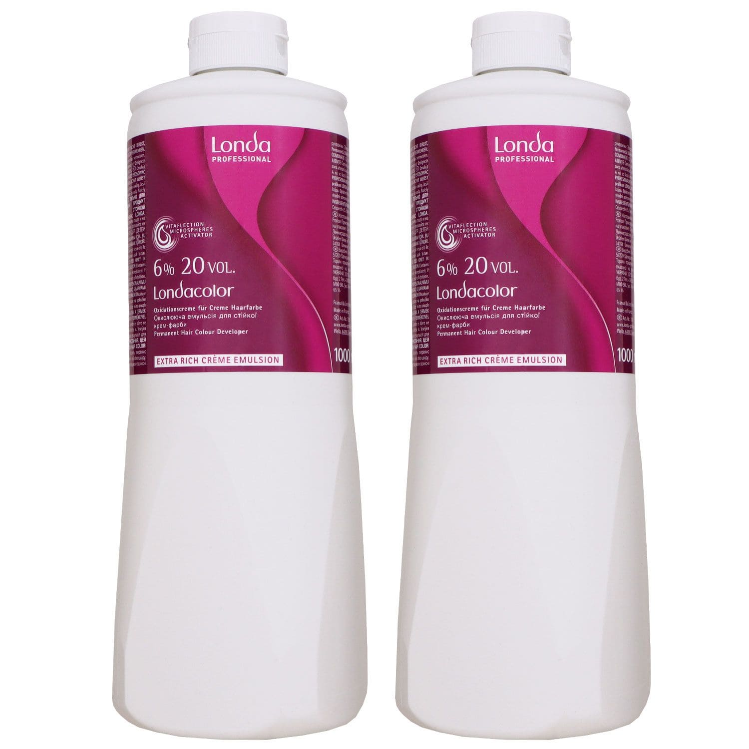 Londa Color Oxidationscreme Intensivtönung 2 x 1 L 6 % ...