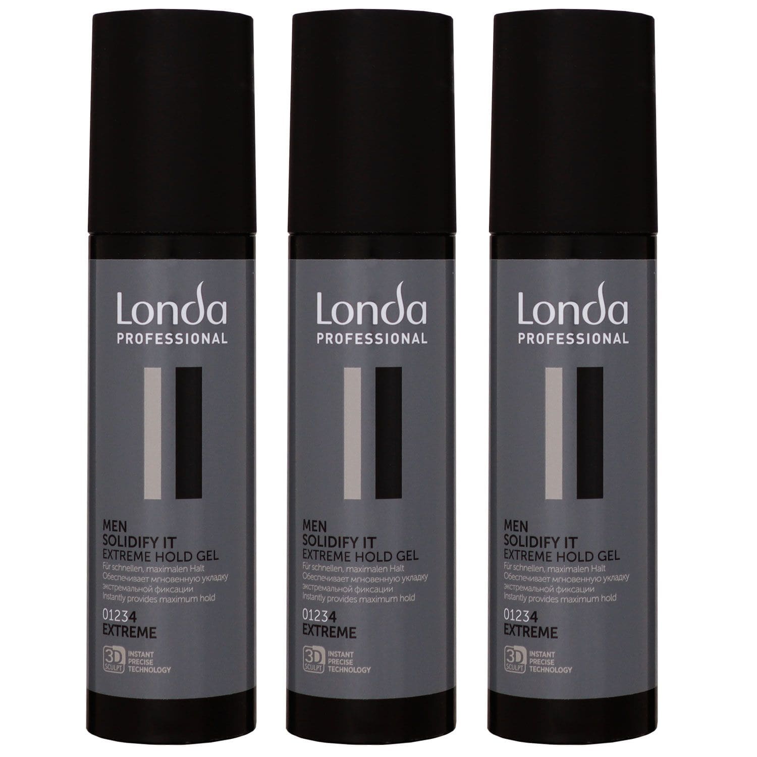 Londa Men Solidify It 3 x 100 ml Gel Haargel bei Riemax
