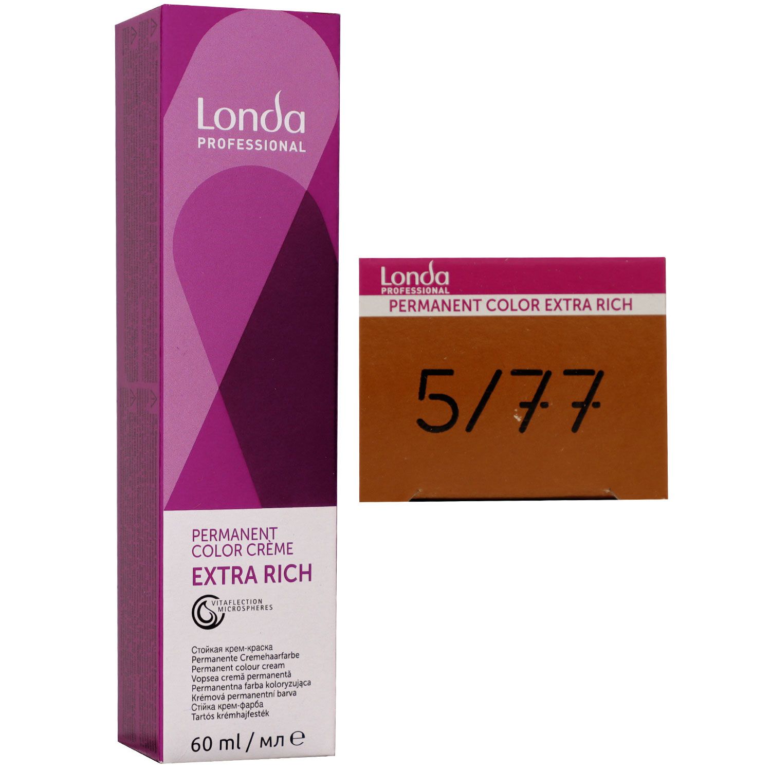 Londa Cremehaarfarbe Extra Rich 60 ml 5/77 bei Riemax