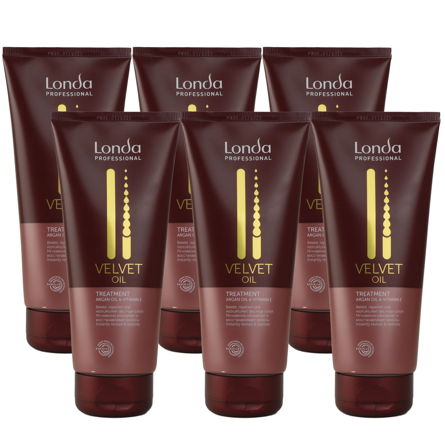 Londa Velvet Oil Treatment 6 x 200 ml Set bei Riemax
