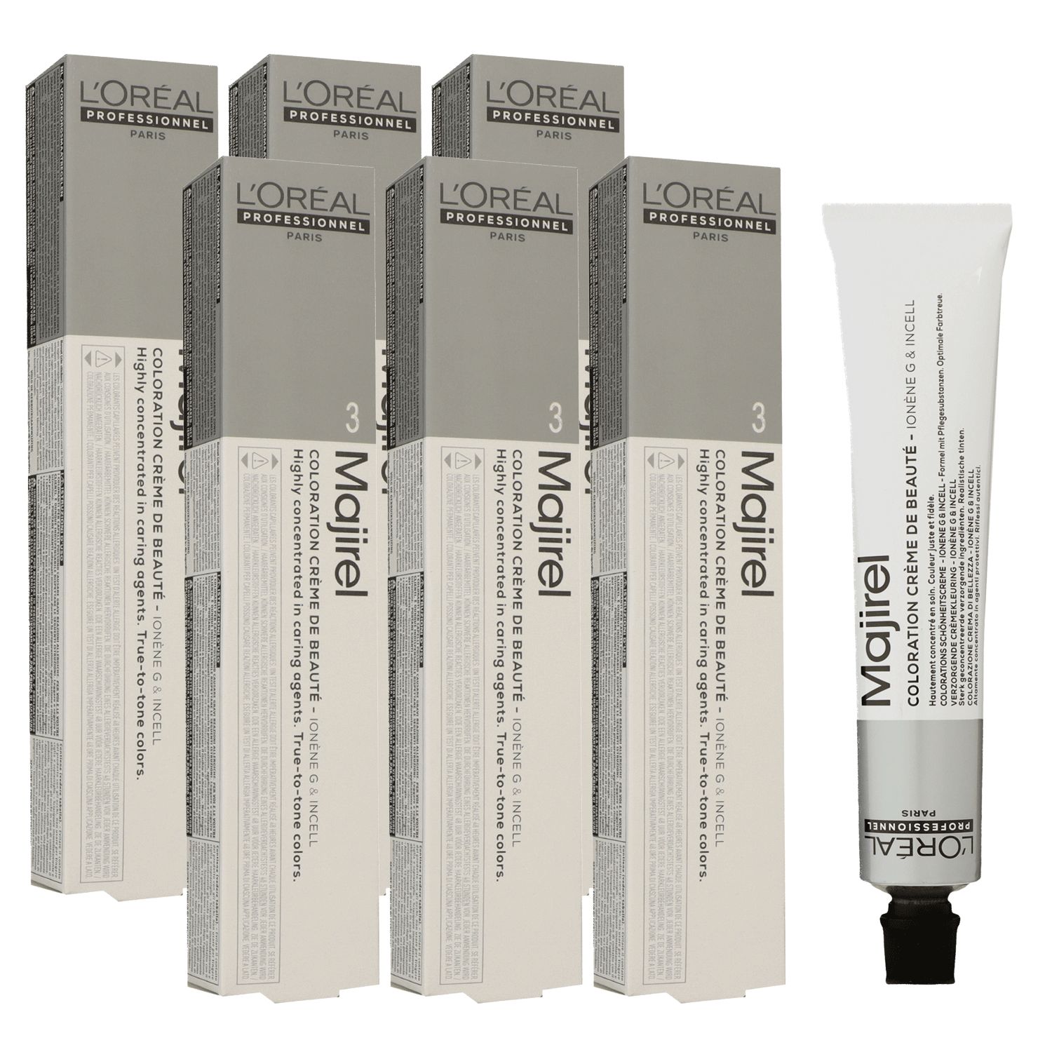 Loreal Professionnel Majirel 6 x 50 ml Haarfarbe 3