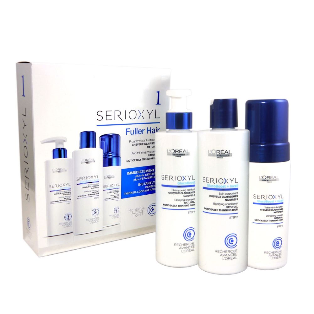 Loreal Expert Serioxyl Fuller Hair 1 Kit Natural Thinning Hair bei Riemax