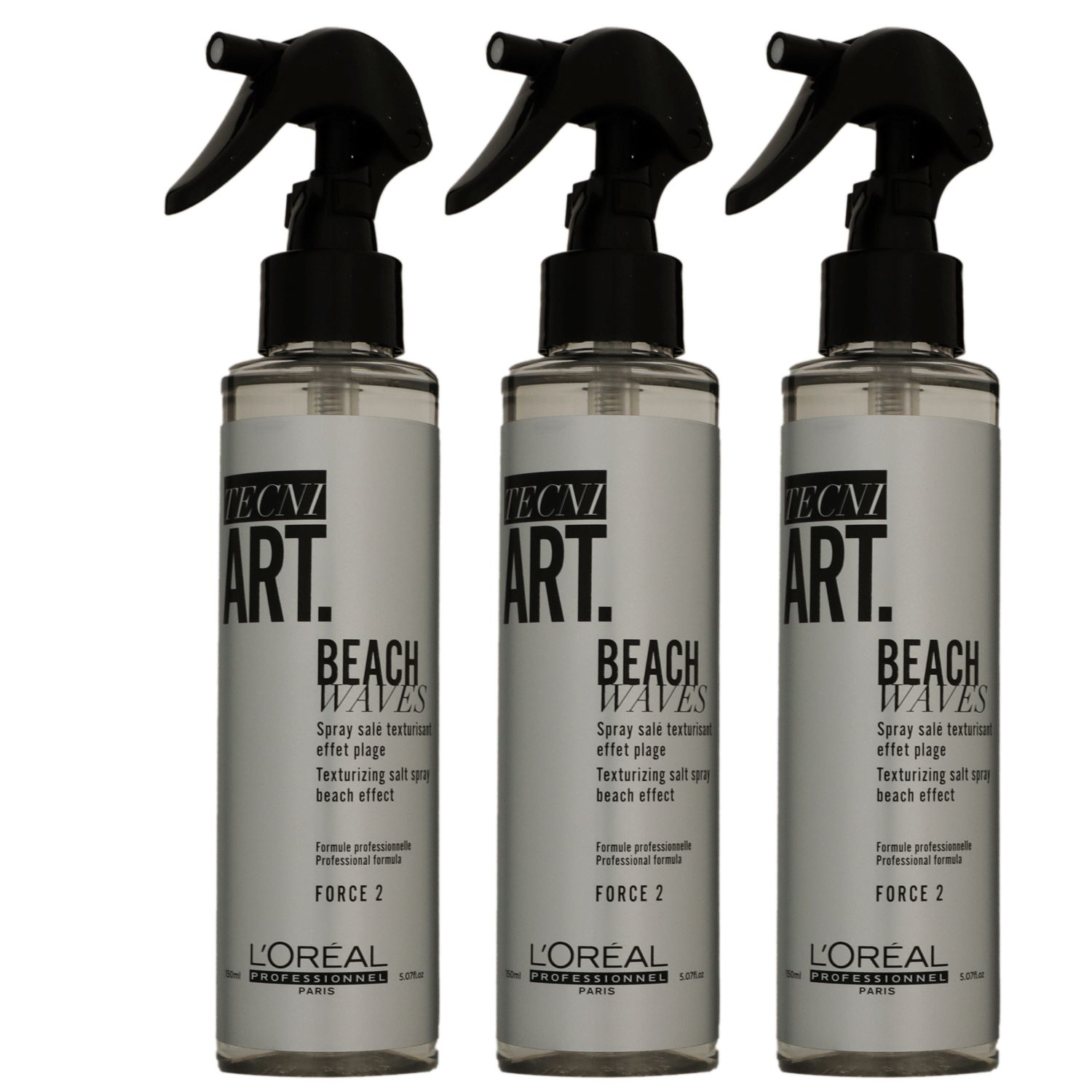 Loreal Tecni. Art Beach Waves 3 x 150 ml Salt Spray für Wellen Beach ...