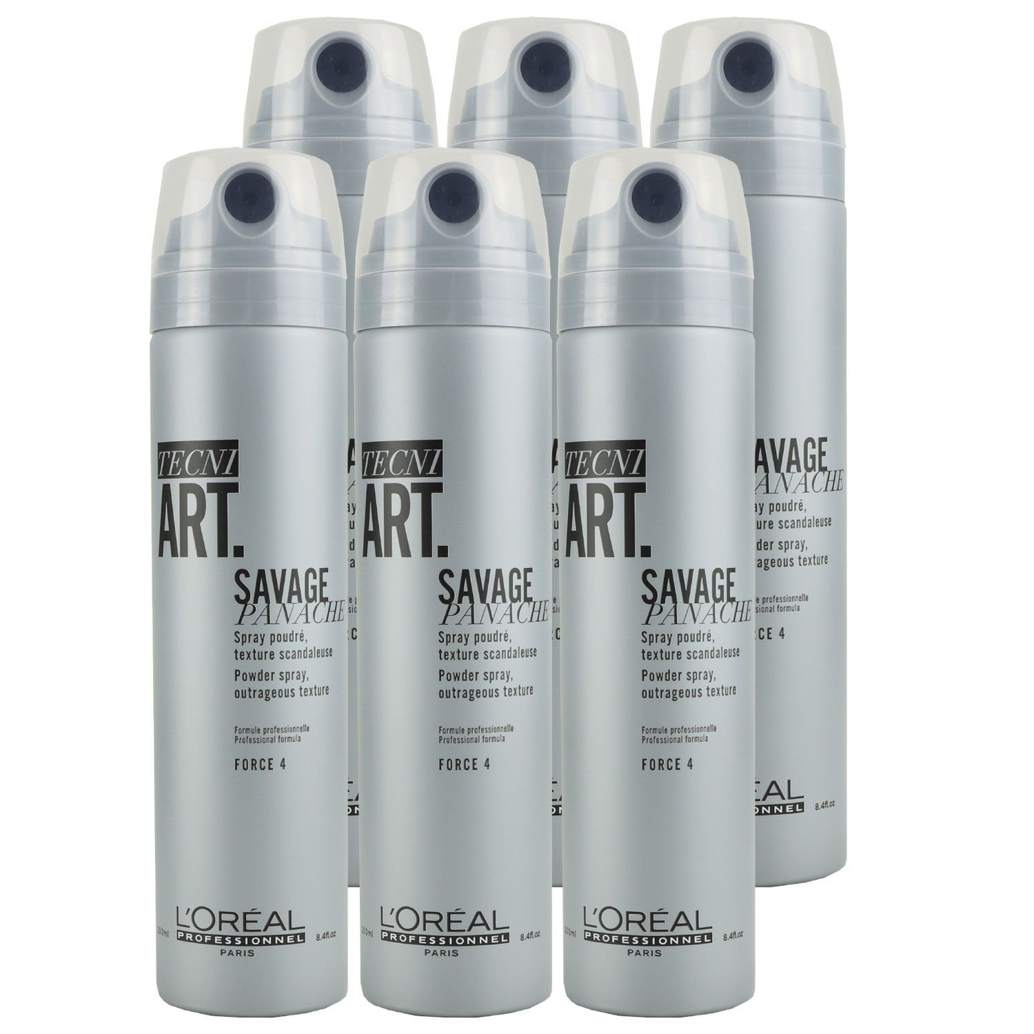 Loreal Tecni. Art Savage Panache 6 x 250 ml Puderspray