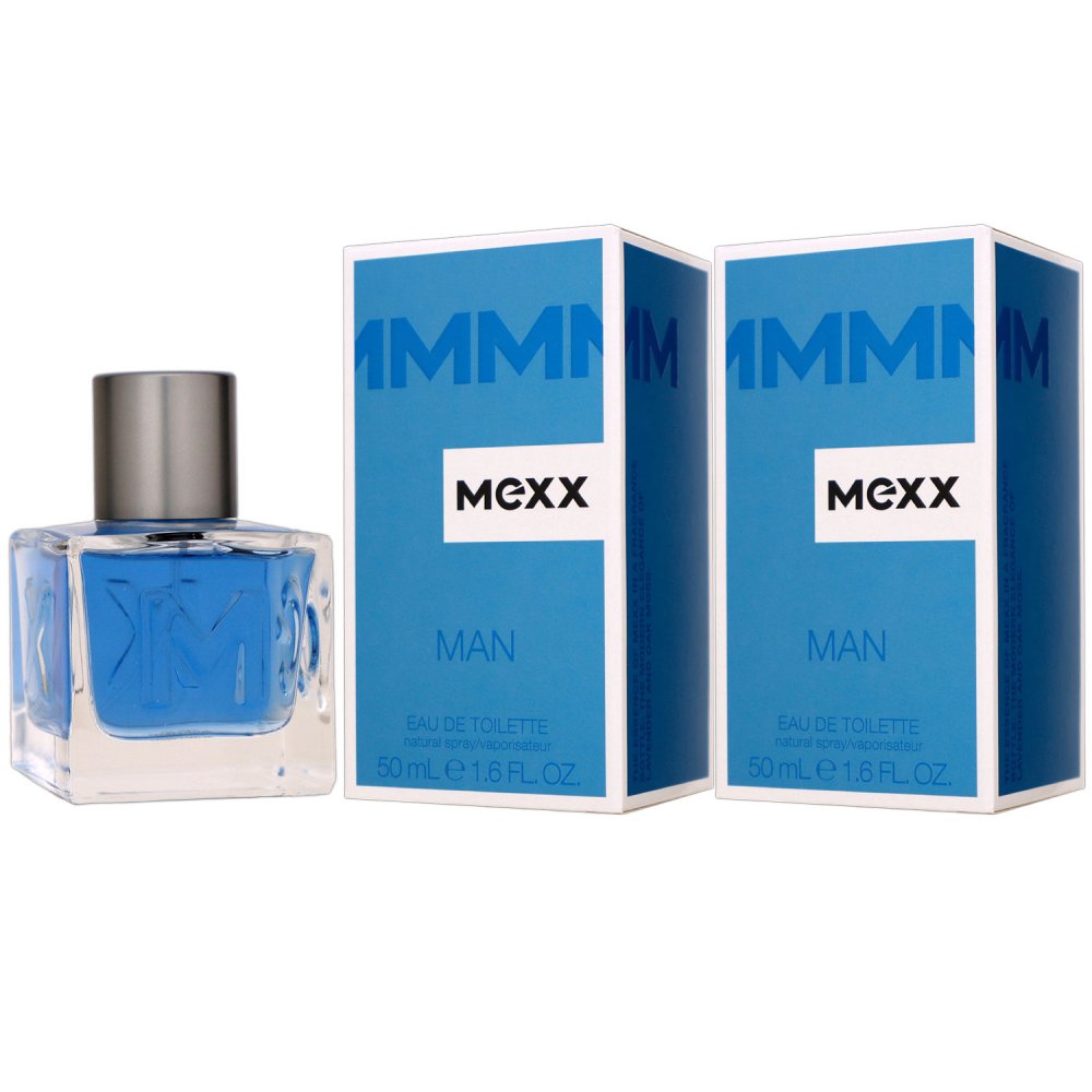 Mexx Man - Men 2 x 50 ml Eau de Toilette EDT Set bei Riemax
