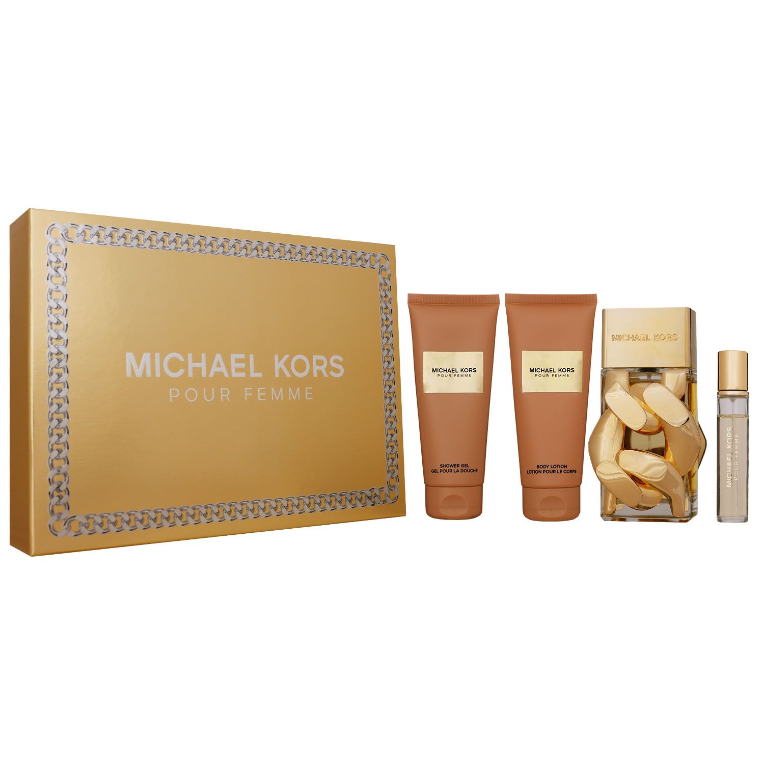Michael Kors Pour Femme Set 100 ml EDP & 10 ml EDP & 100 ml SG & 100 ml BL --> Riemax | Parfüm ...