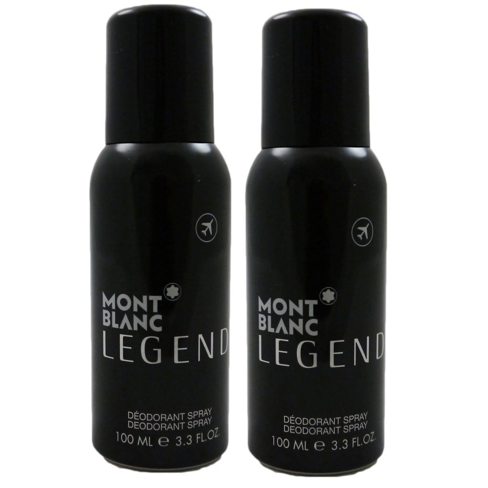 Mont Blanc Legend 2x100ml Deodorant Spray Deospray Set bei Riemax