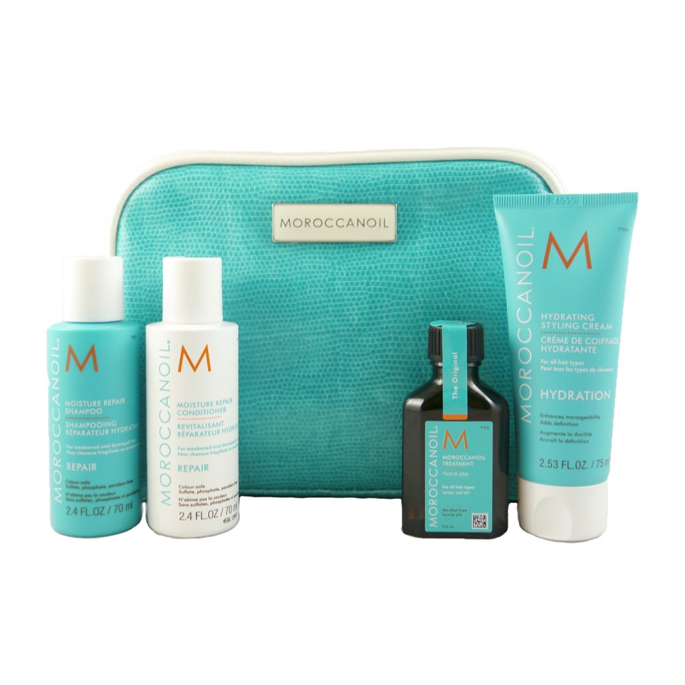 Moroccanoil Travel Kit -Shampoo Conditioner Treatment Stylingcream bei Riemax