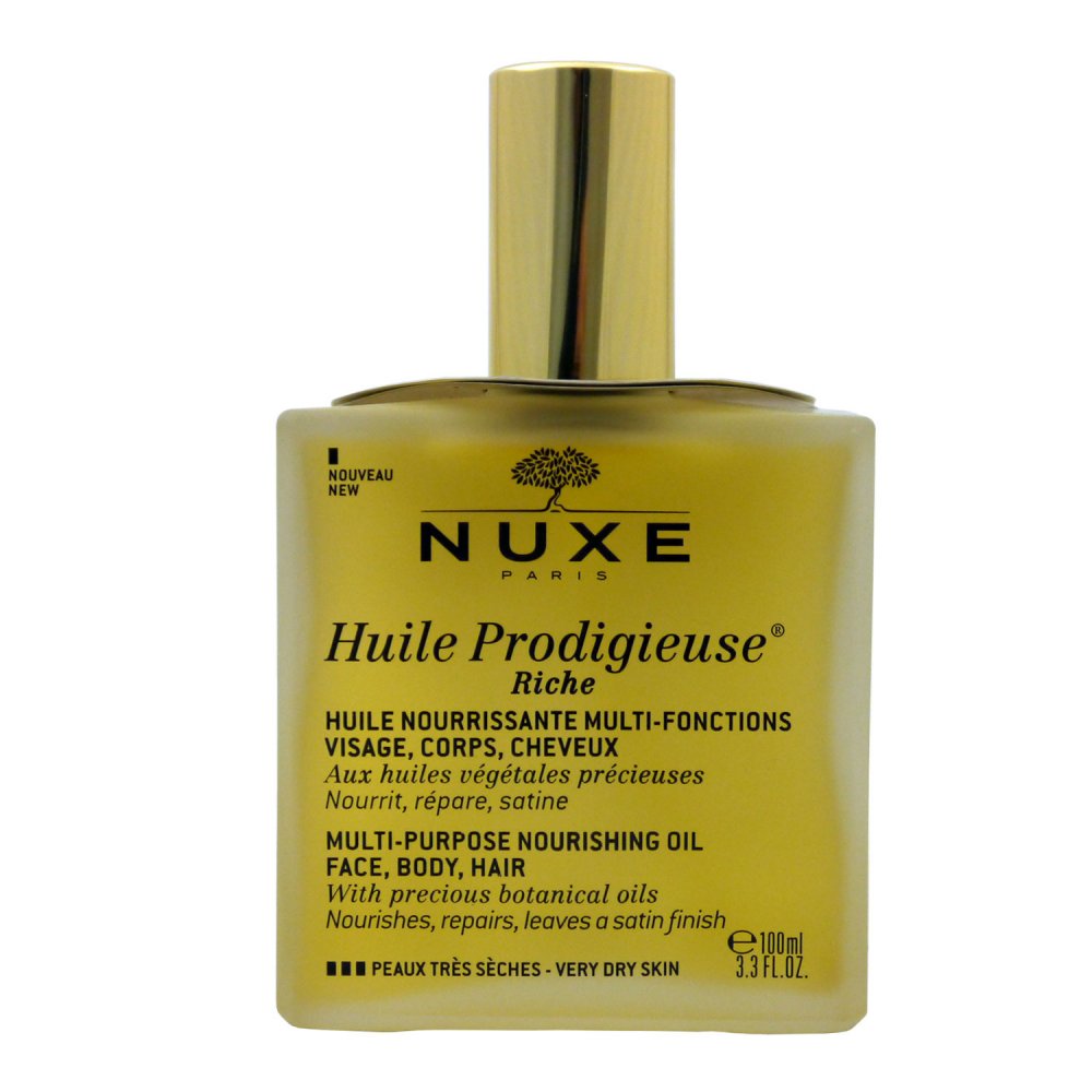 Nuxe Huile Prodigieuse Rich Pflegeöl Gesicht Körper Haare 100 ml bei Riemax