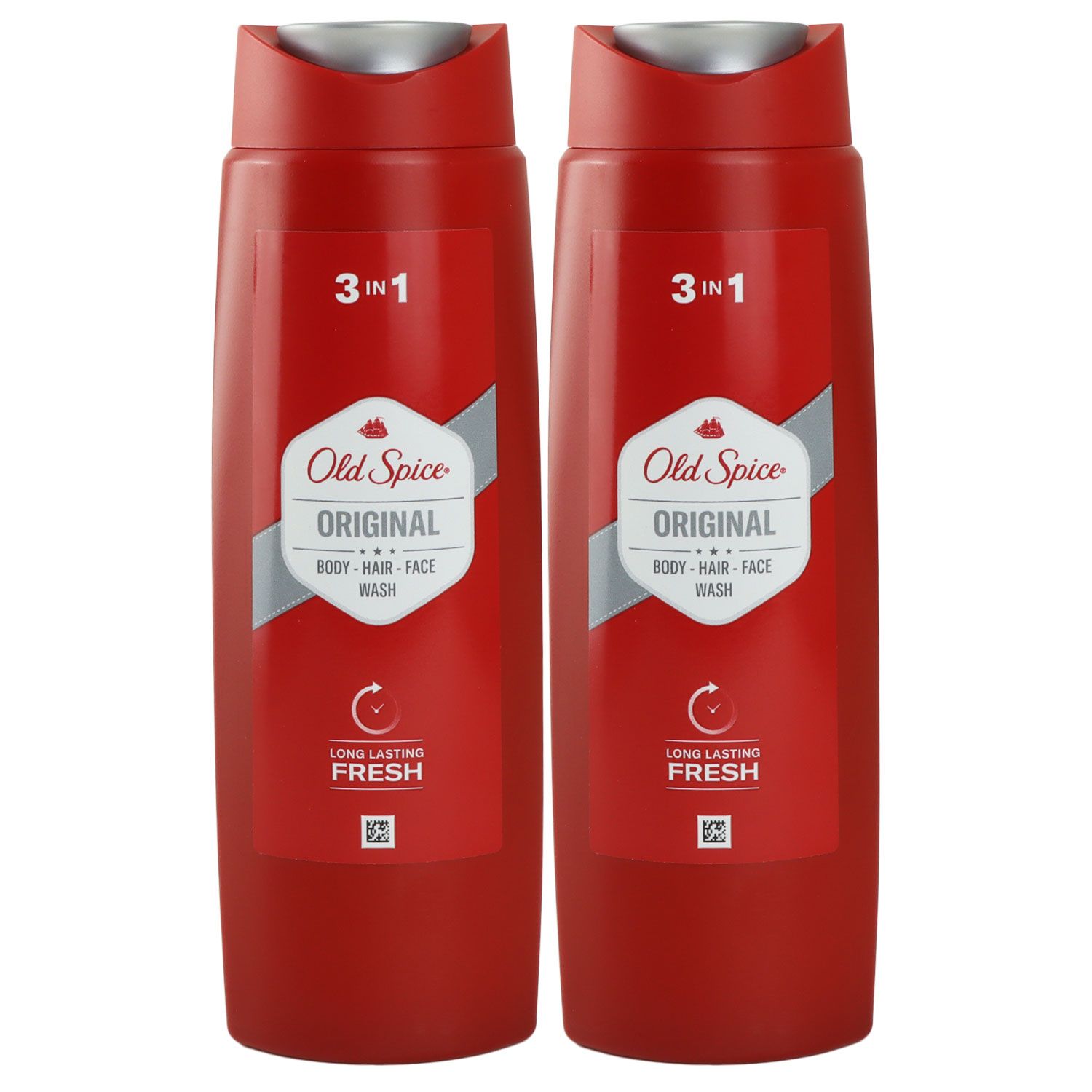 Old Spice Original 2 x 250 ml 3in1 Duschgel Shampoo