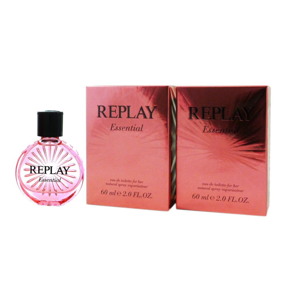 Replay Essential for Her 2 x 60 ml Eau de Toilette EDT Set bei Riemax