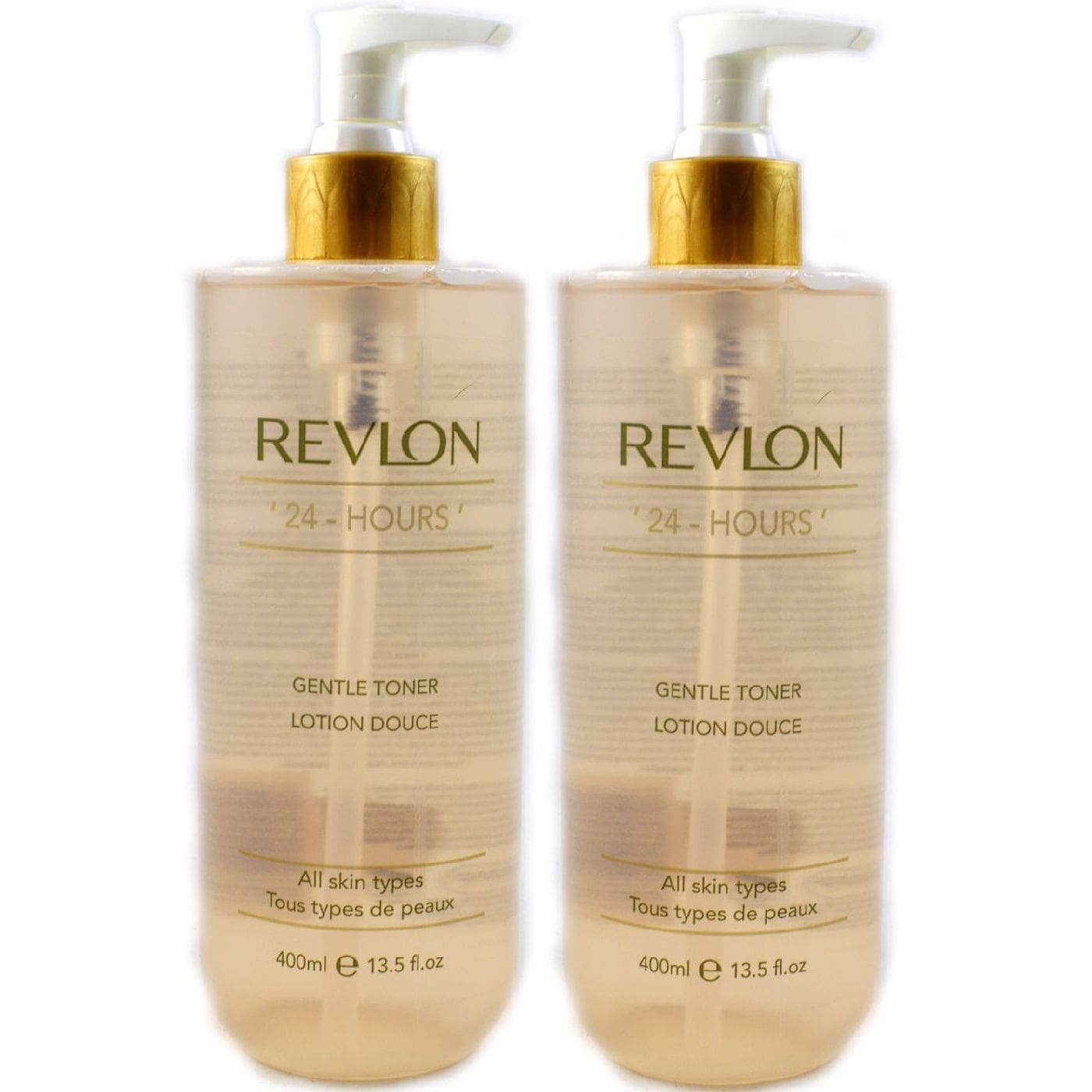 Revlon 24 Hours Gentle Toner Lotion Douce 2 x 400 ml Gesichtswasser bei ...