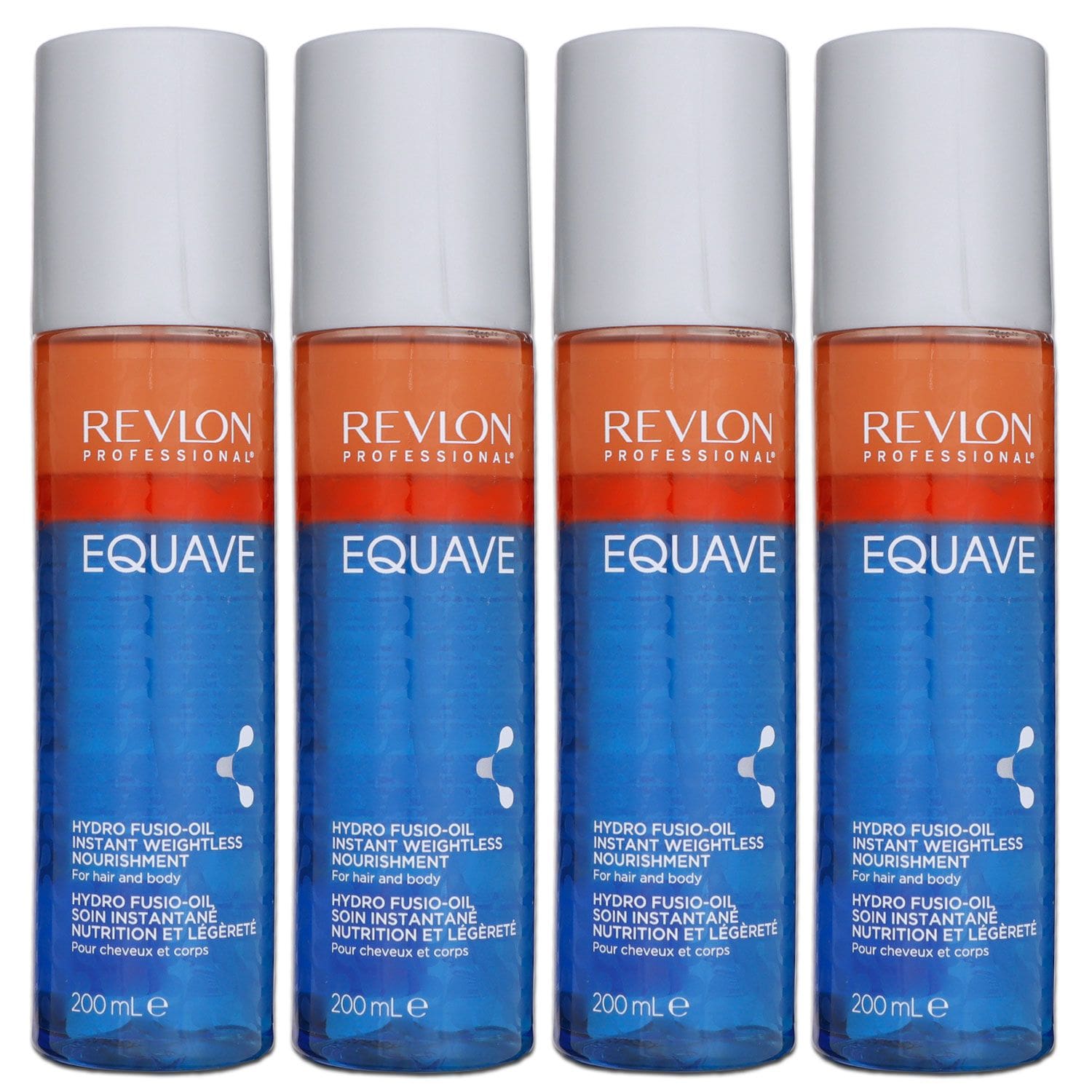 Revlon Equave Hydro Fusio Oil 4 x 200 ml Conditioner Leave In für ...