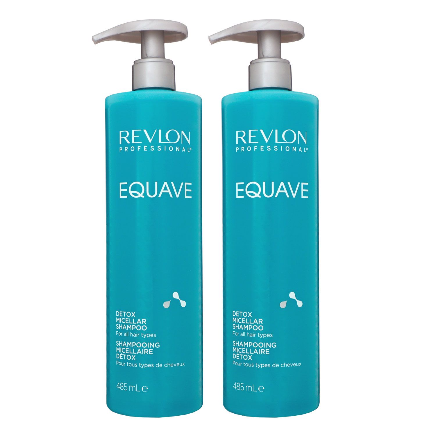 Revlon Equave Micellar 2 x 485 ml Shampoo Feuchtigkeit Shampoo mit ...