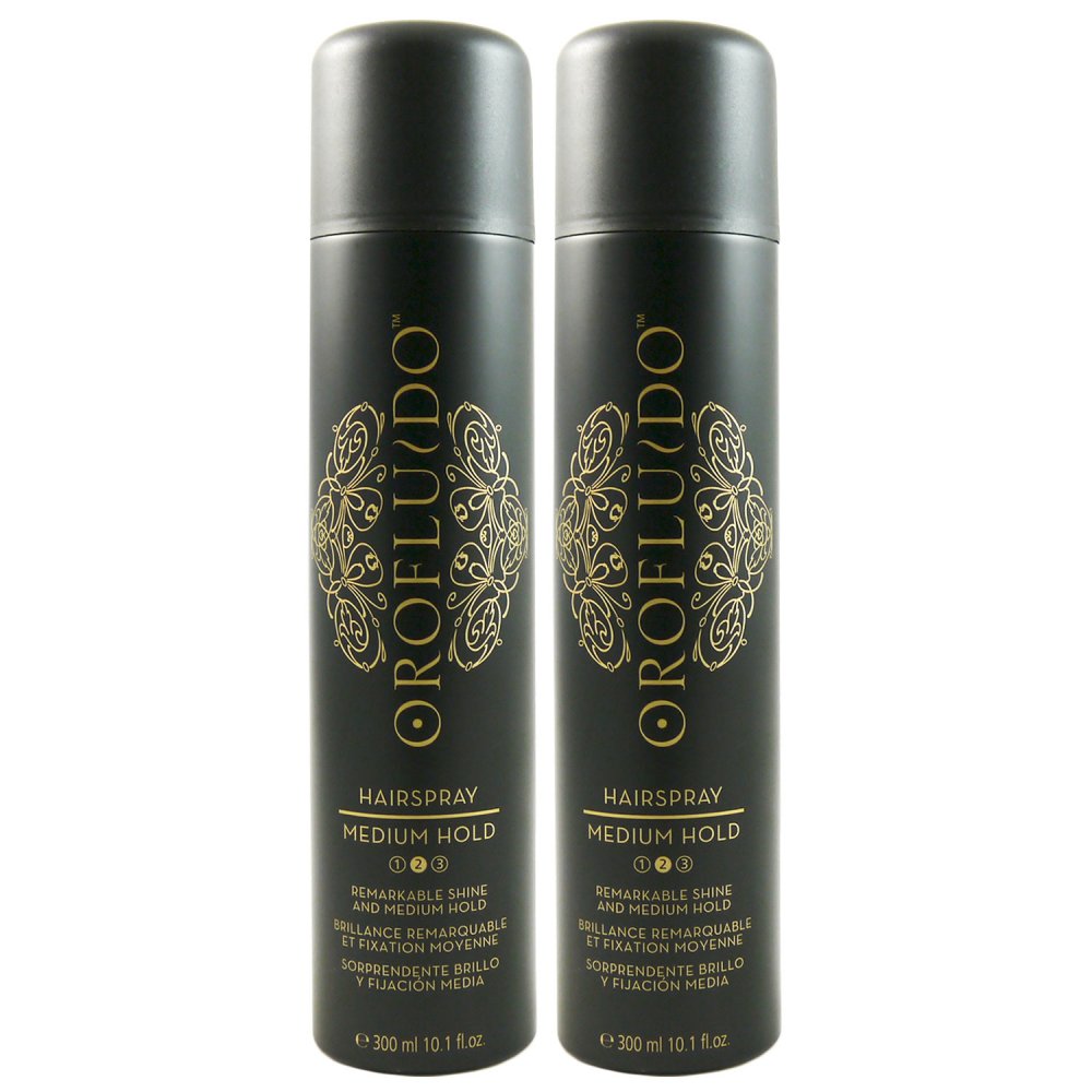 Revlon Orofluido Haarspray medium hold 2 x 300 ml hairspray bei Riemax