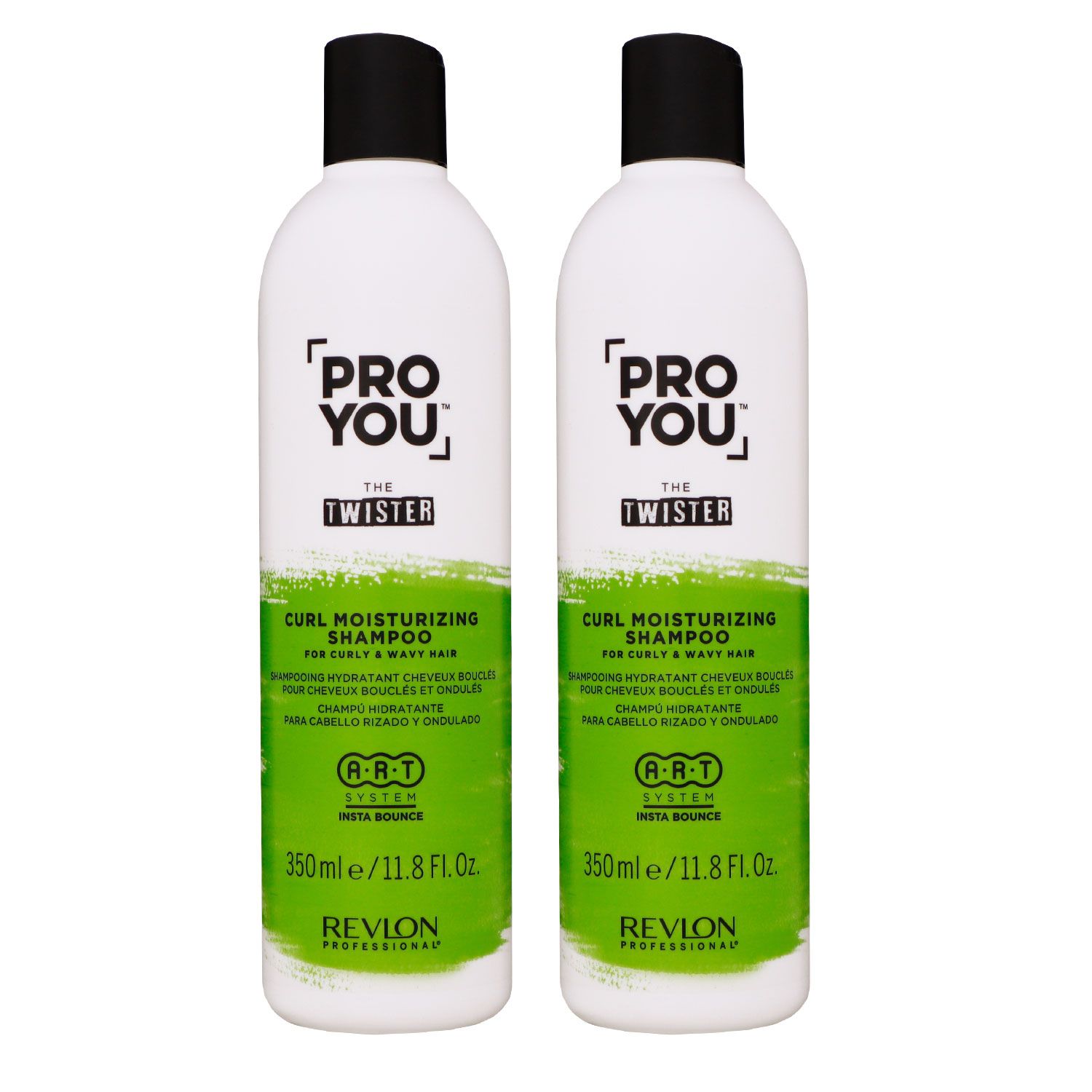 Revlon Professional Pro You The Twister 2 x 350 ml Locken Shampoo ...