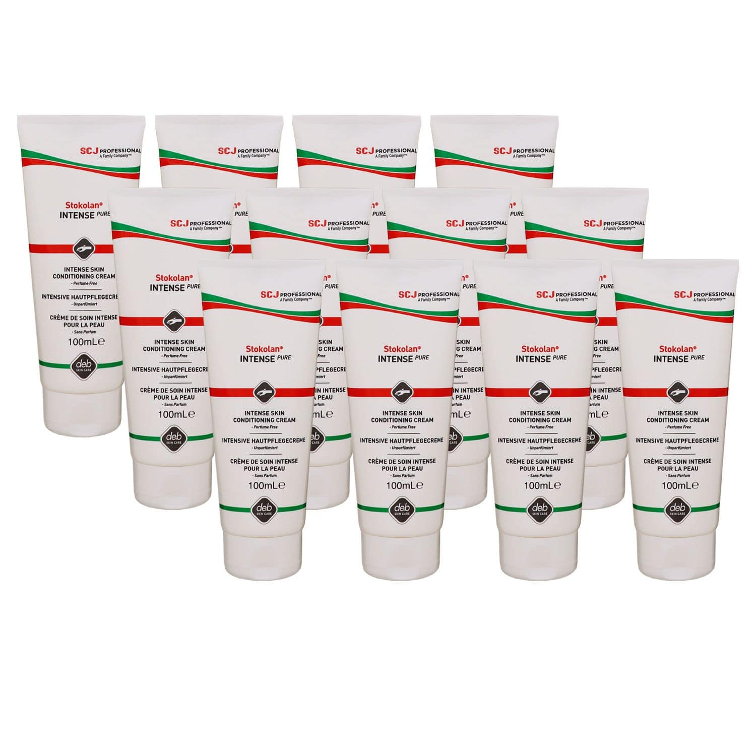 SC Johnson Stokolan Intense Pure 12 x 100 ml Intensive Hautpflegecreme ...