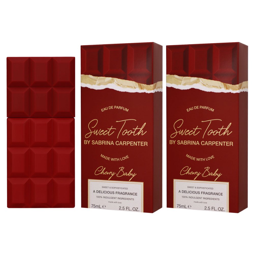 Sabrina Carpenter Sweet Tooth Cherry Baby 2 x 75 ml Eau de Parfum EDP ...