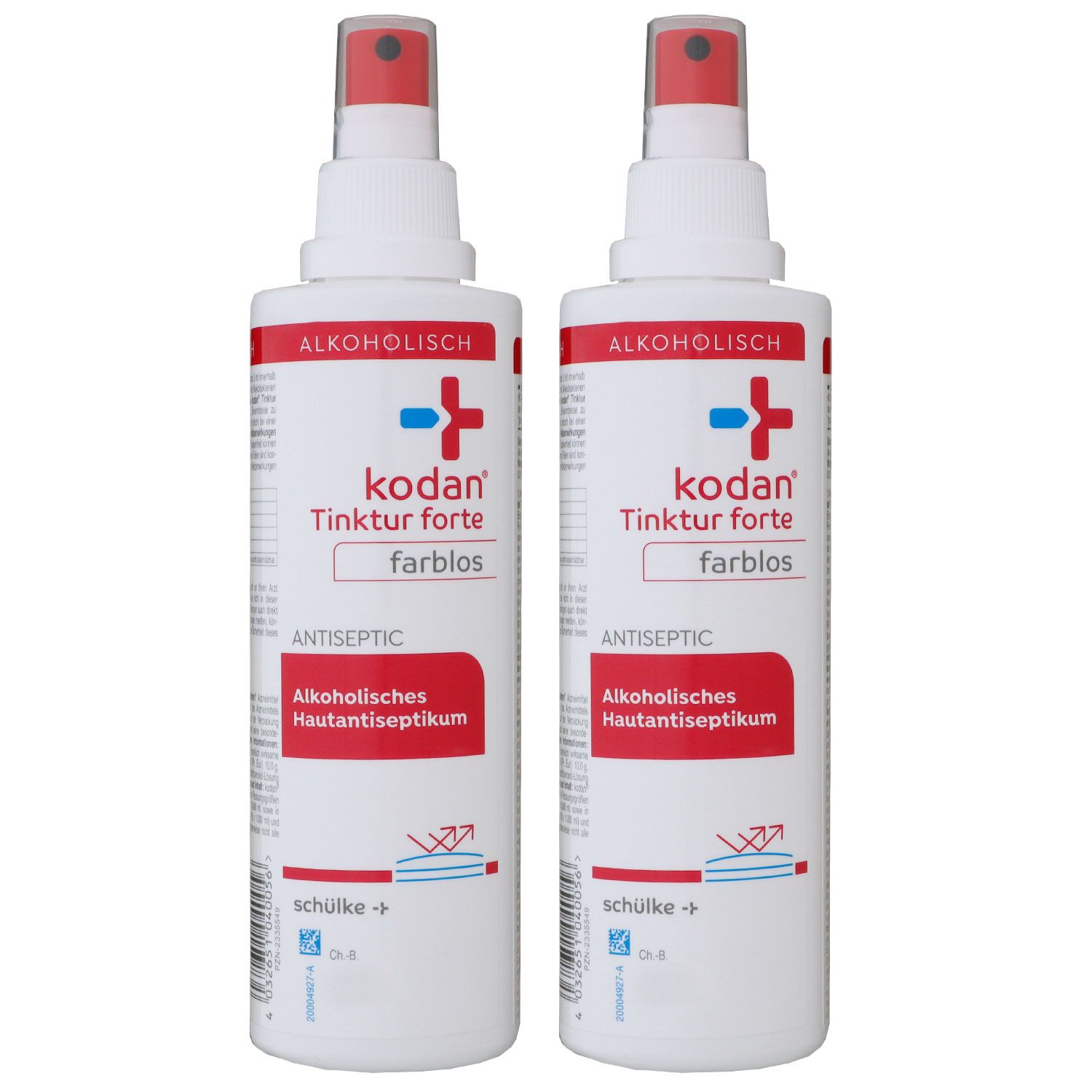 Schülke kodan Tinktur forte farblos 2 x 250 ml alkoholisches ...