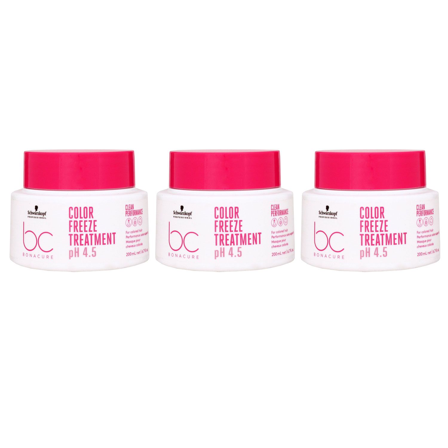 Schwarzkopf BC Color Freeze Treatment 3 x 200 ml