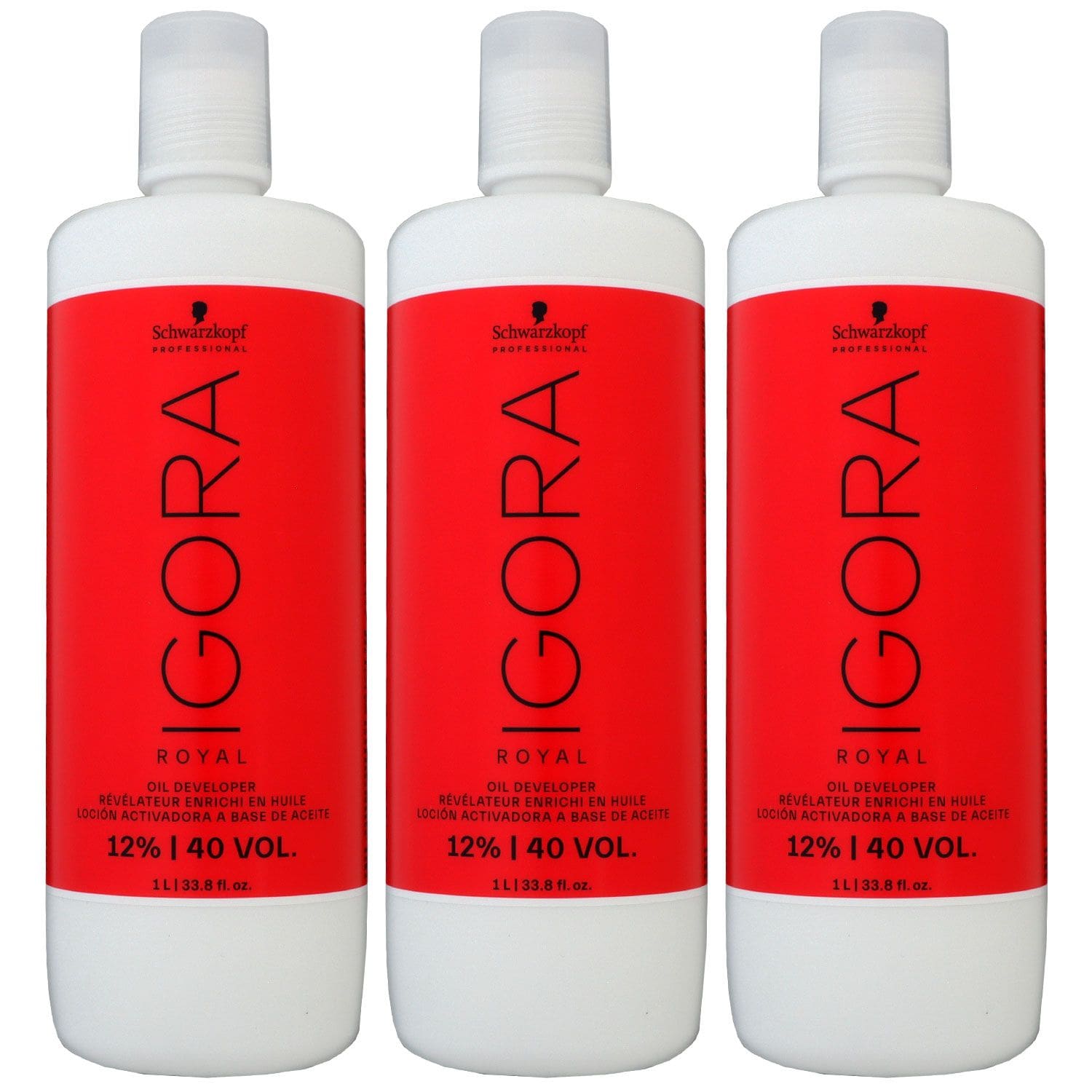 Schwarzkopf Igora Royal 3 x 1000 ml 12% Öl Entwickler