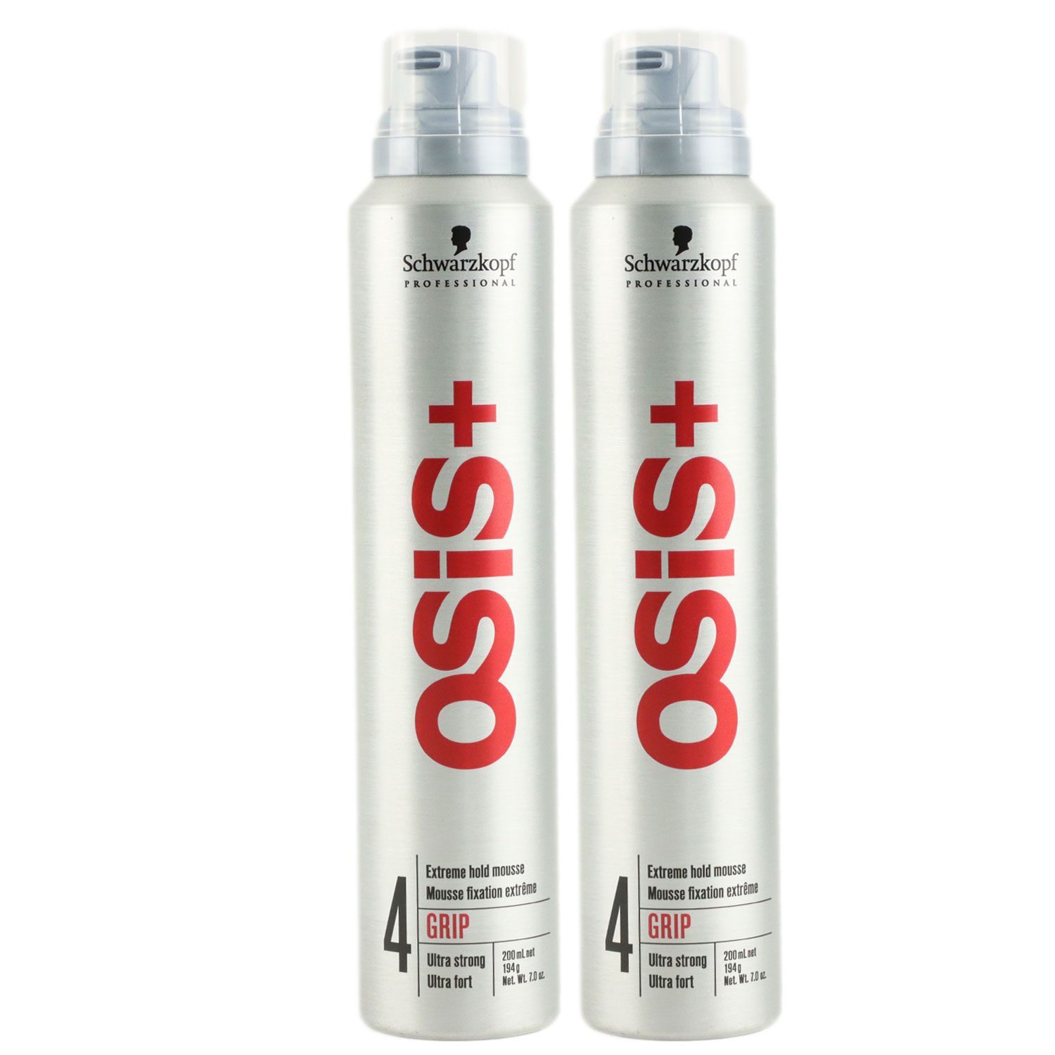 Schwarzkopf Osis Grip 2 x 200 ml Extreme Hold Mousse