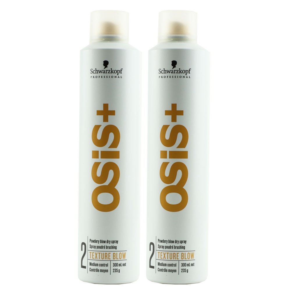 Schwarzkopf Osis Texture Blow 2 x 300 ml trocken Föhn Spray bei Riemax