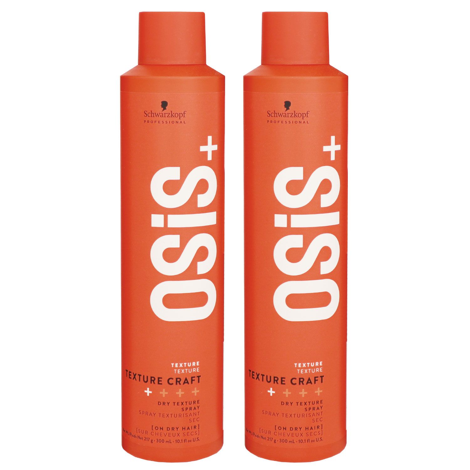 Schwarzkopf Osis Texture Craft 2 x 300 ml Spray Set