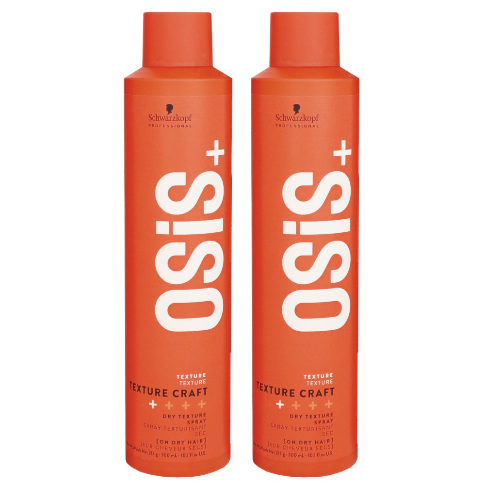 Schwarzkopf Osis Texture Craft 2 x 300 ml Spray Set