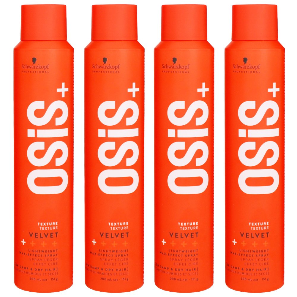 Schwarzkopf Osis Velvet Lightweight 4 x 200 ml bei Riem
