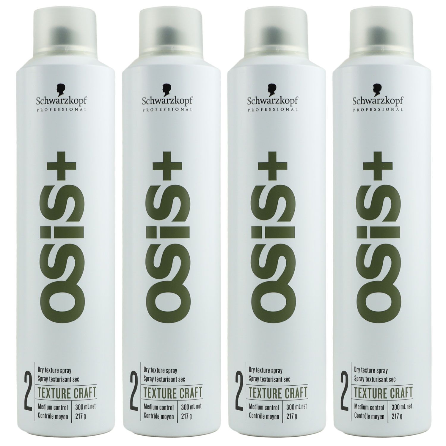 Schwarzkopf Osis+ Texture Craft Spray 4 x 300 ml Set be