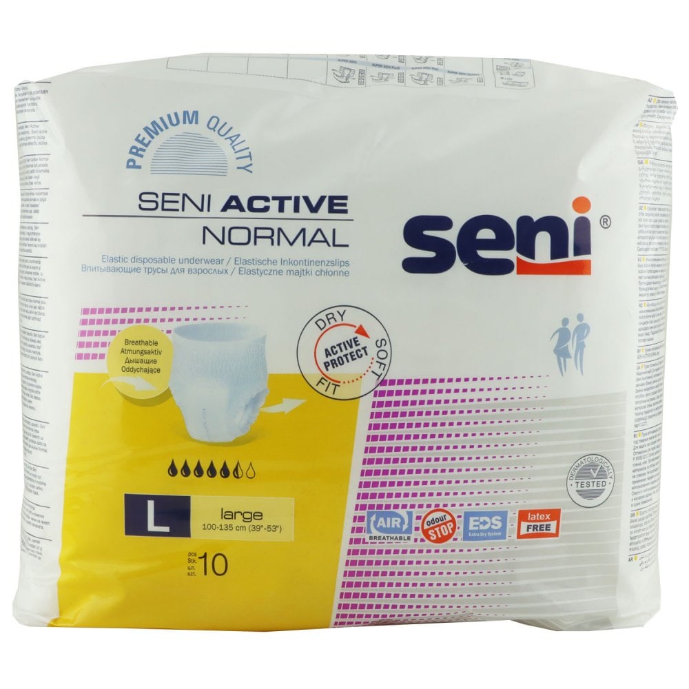 Seni Active Normal Inkontinenzslip 10 Stück Größe L bei