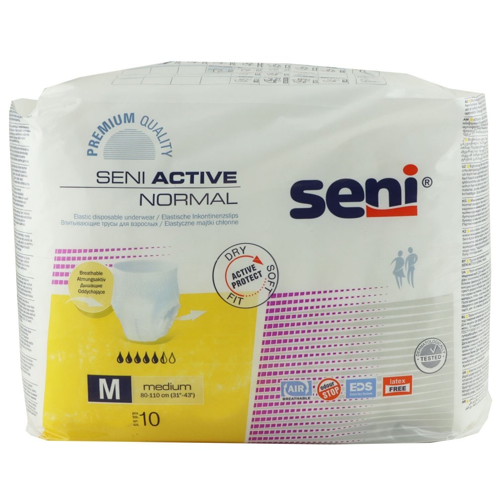Seni Active Normal Inkontinenzslip 10 Stück Größe M bei