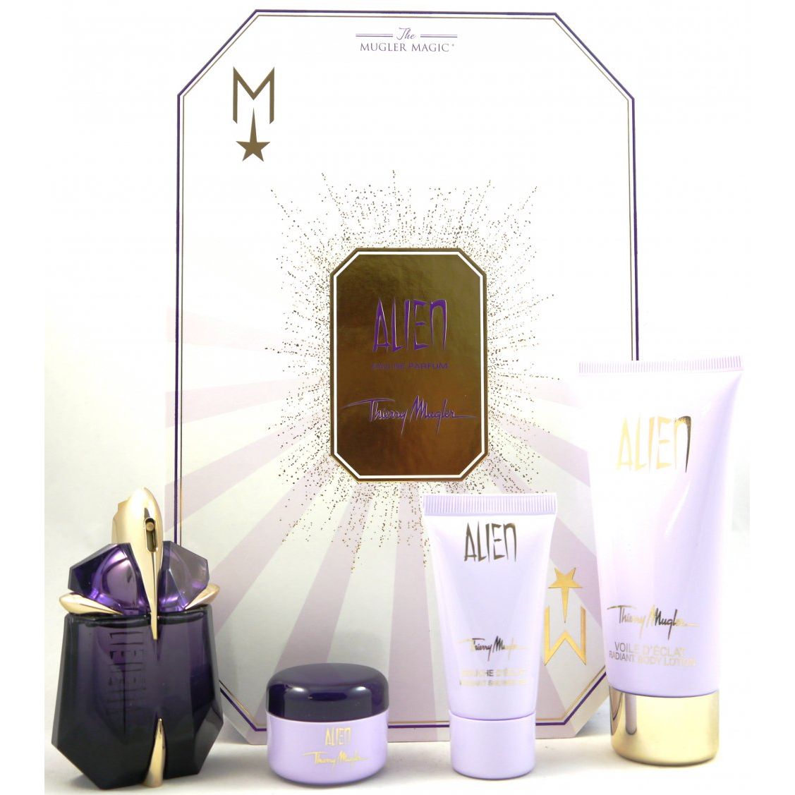 Thierry Mugler Alien Set 30 ml EDP & 100 ml Lotion & 30 ml Shower Gel ...