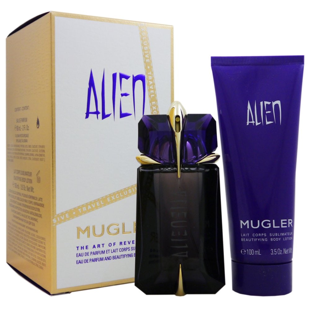 Thierry Mugler Alien Set 60 ml Eau de Parfum & 100 ml Bodylotion bei Riemax