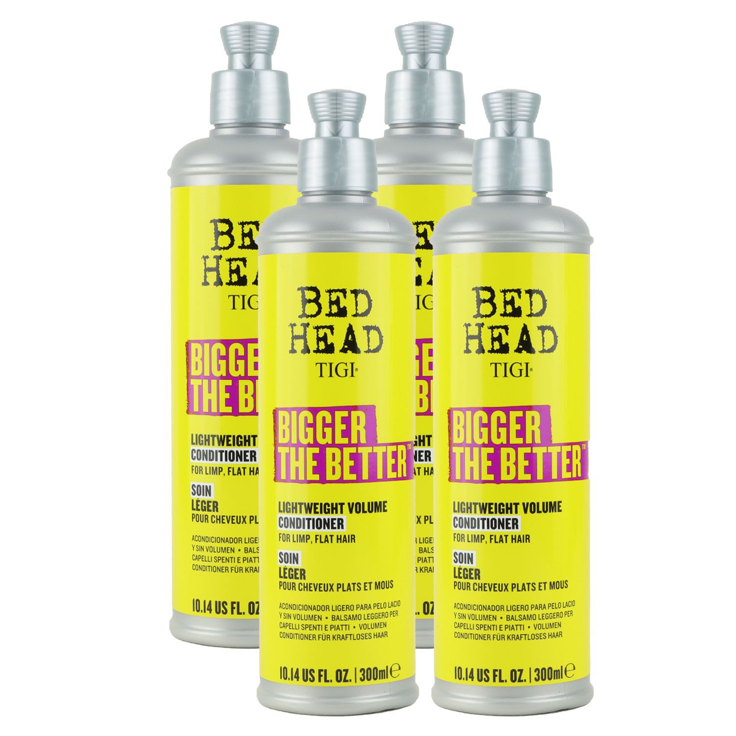 Tigi Bed Head Bigger The Better Dry 4 x 300 ml Conditio