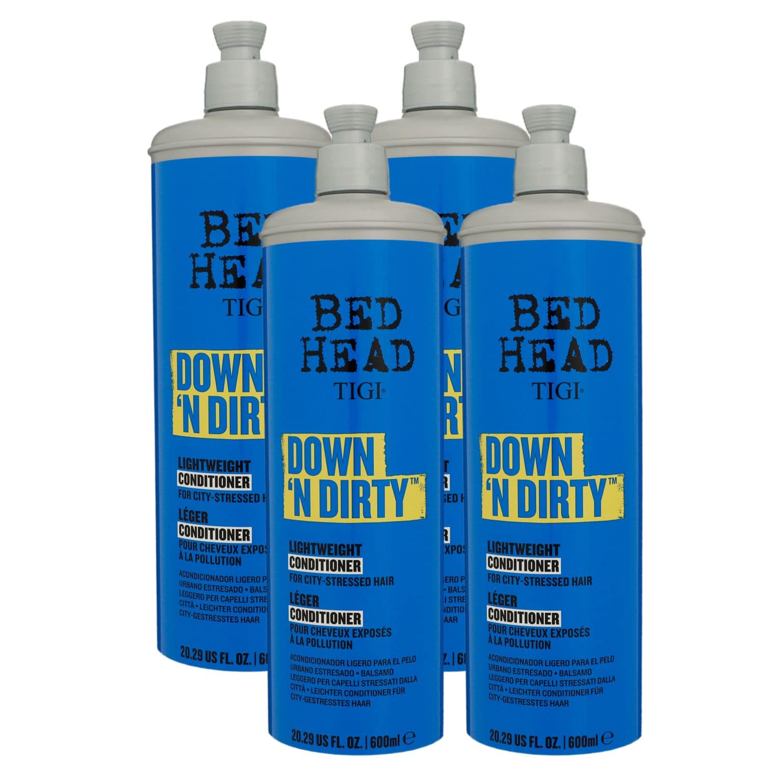 Tigi Bed Head Down Dirty 4 x 600 ml Conditioner bei Rie