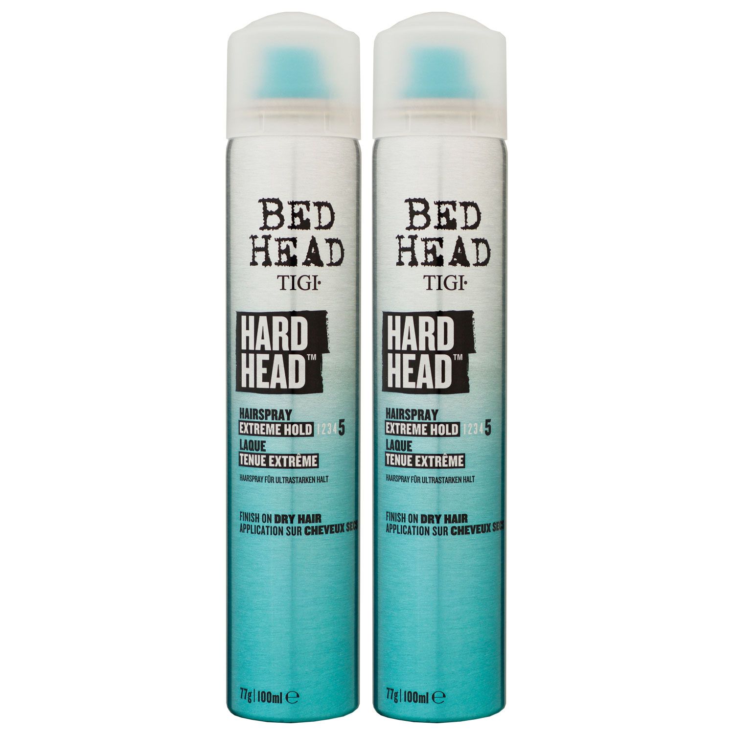Tigi Bed Head Hard Head 2 x 100 ml Extreme Hold Haarspray Set ...