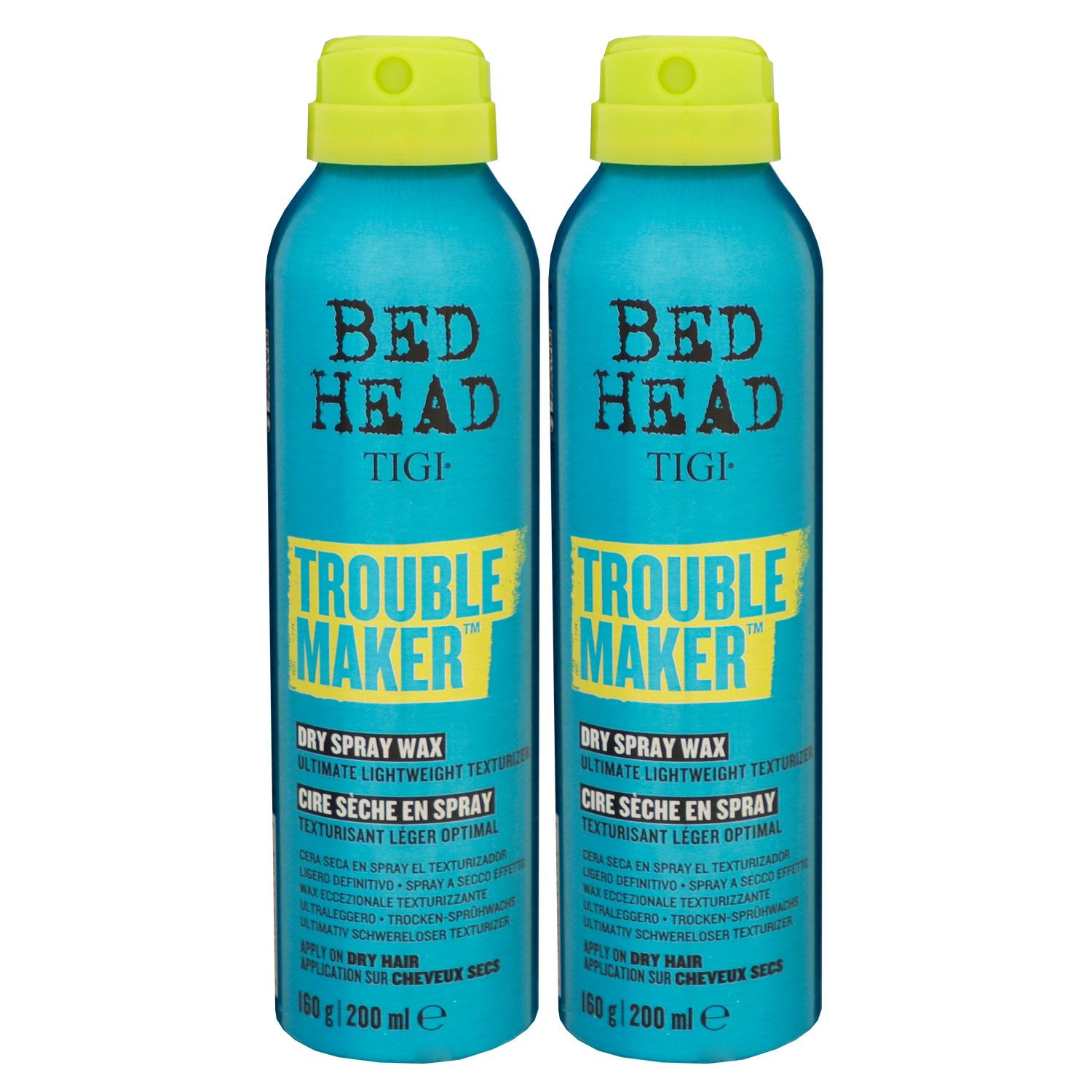 Tigi Bed Head Trouble Maker Spray 2 x 200 ml Haarwaxspr