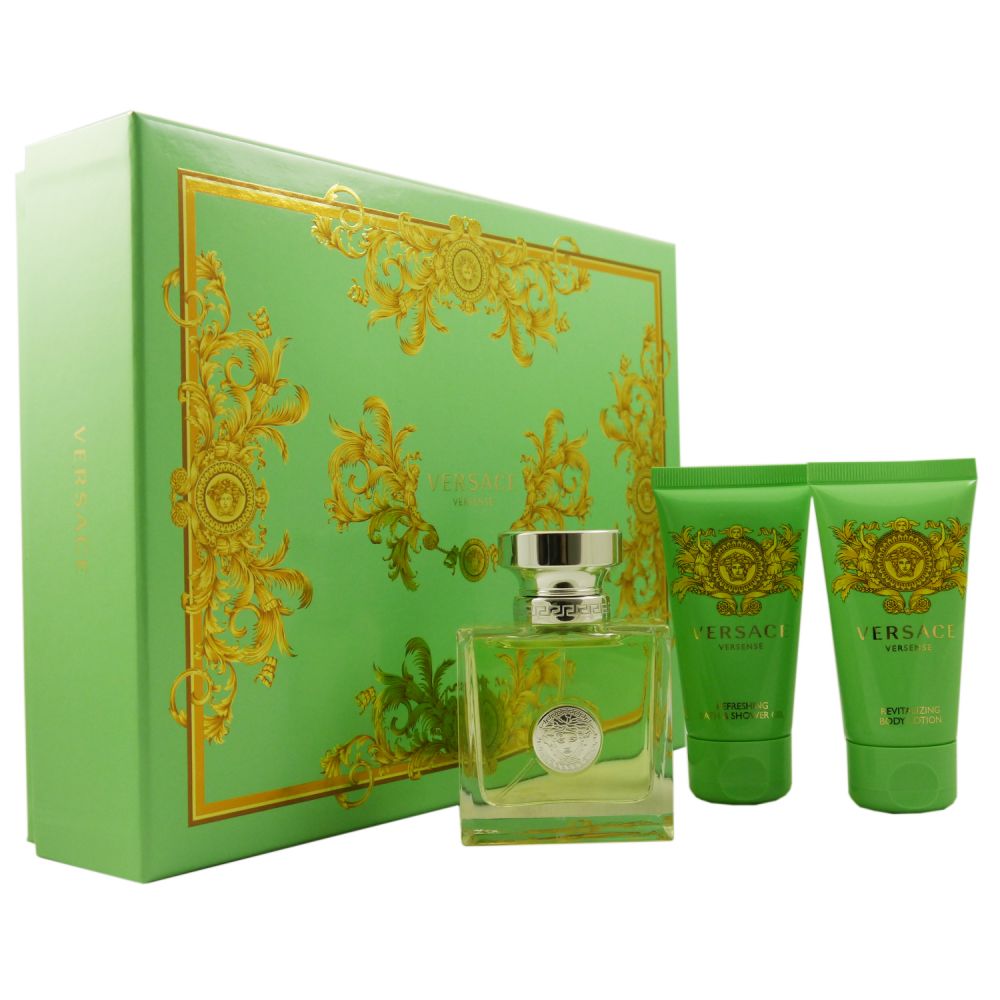 Versace Versense Set 50 ml EDT & 50 ml BL & 50 ml SG bei Riemax
