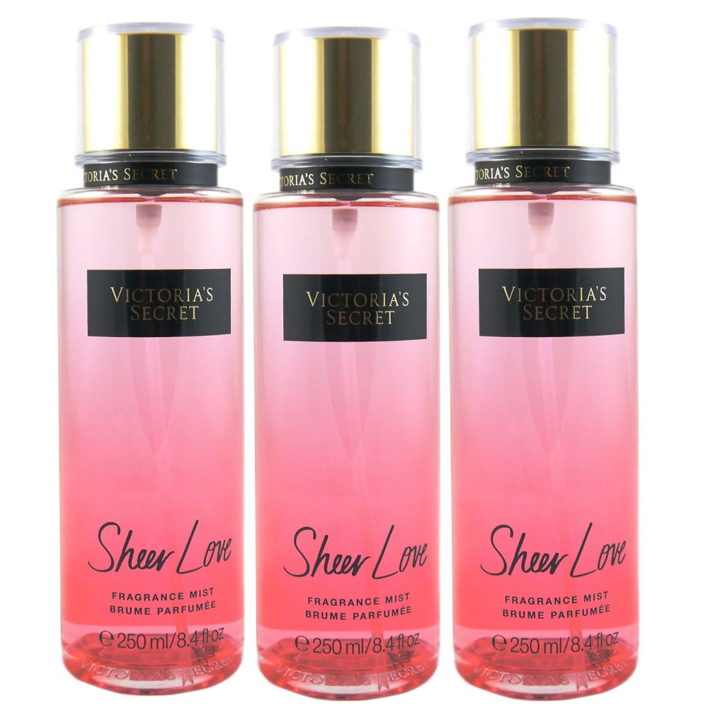 Victoria Secret Fantasies 3 X Sheer Love 250 Ml Körperspray Set Bei Riemax